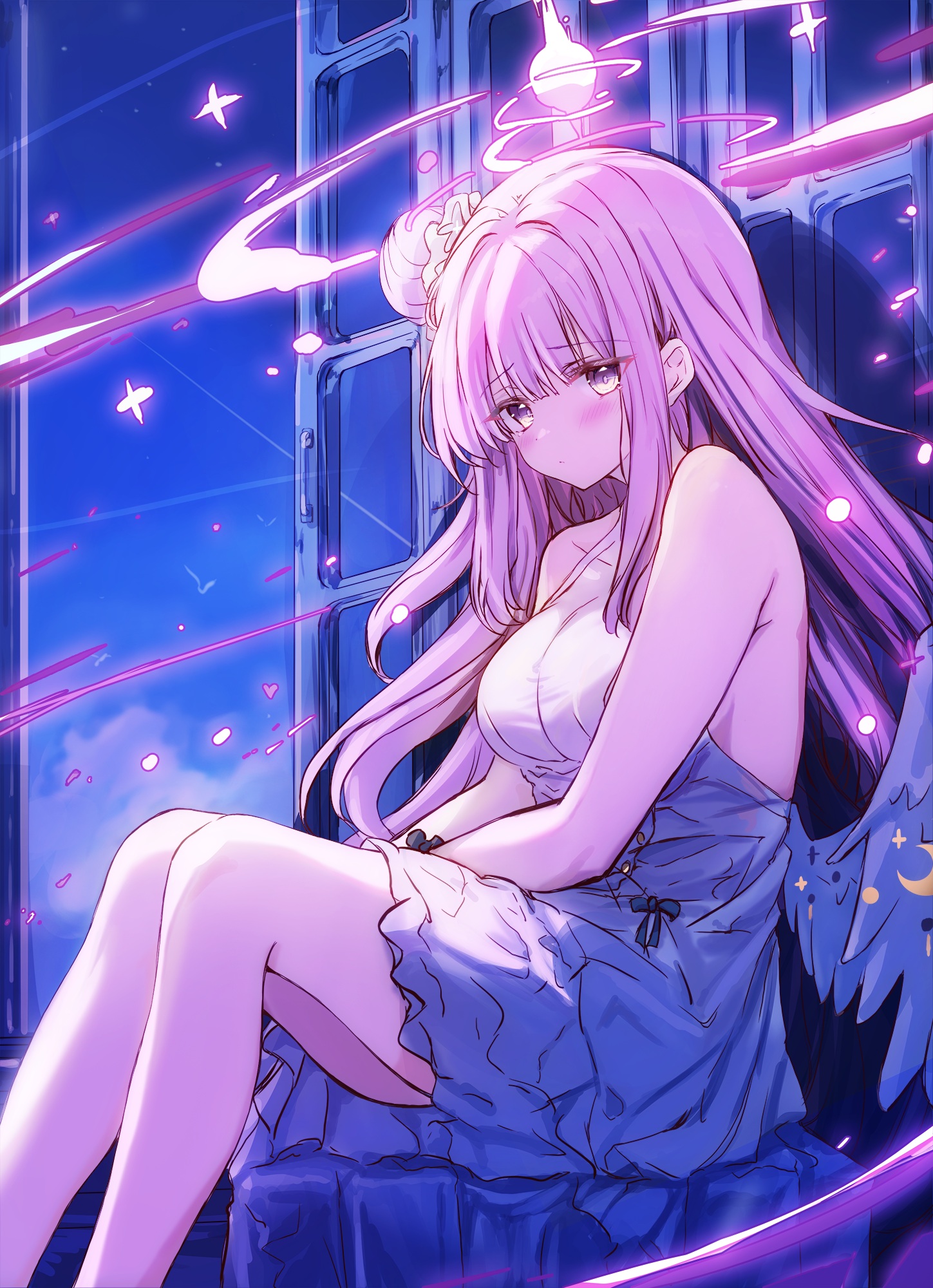 cutlass (classic chocolate) blue archive misono mika angel dress wings | #1192975 | yande.re